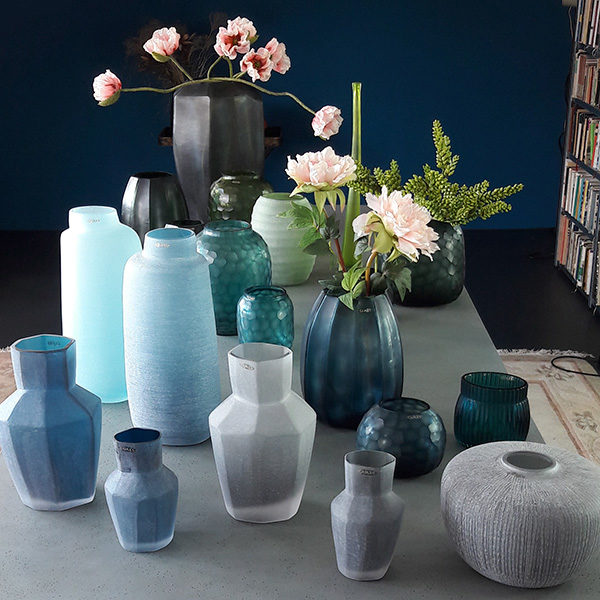 Vase Guaxs Kahulu S petrol - vorteilhaft bei homeStories